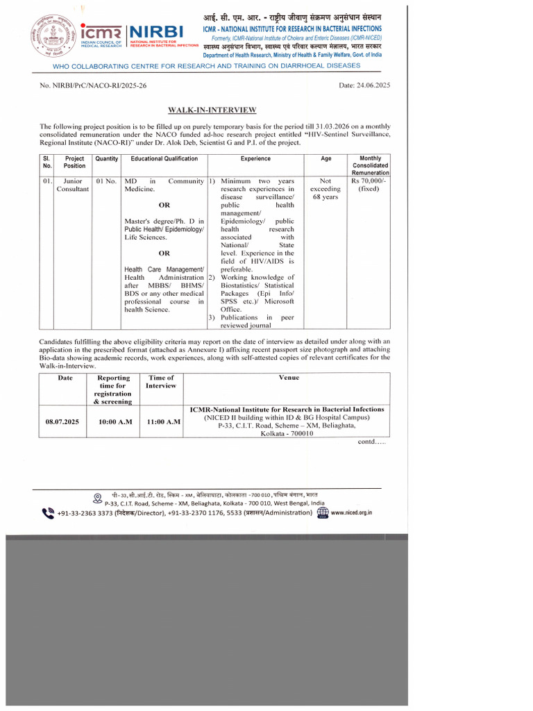 Nacori Juniorconsultant Advt20250626 03493011 | PDF