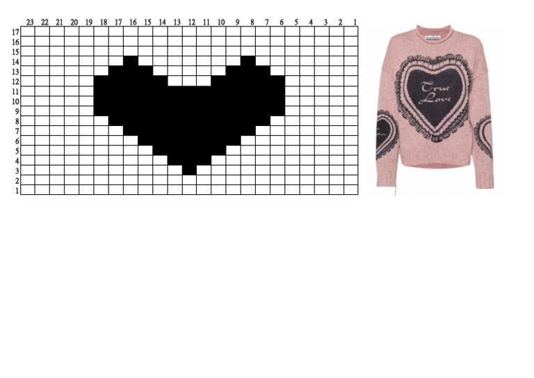 Printed Heart Pattern | PDF