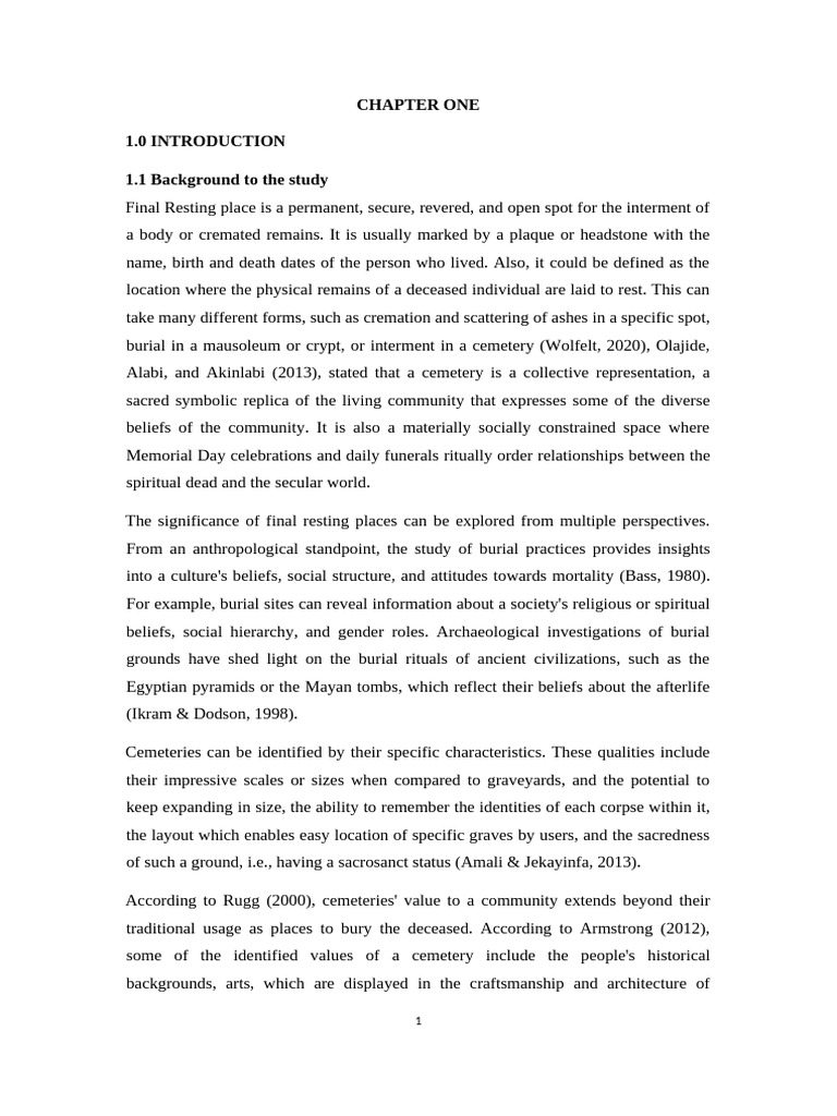 Designing Sustainable Final Resting Places | PDF | Funeral | Burial