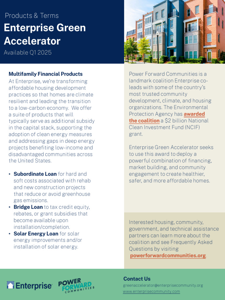 Green Accelerator Term Sheets | PDF | Debt | Loans