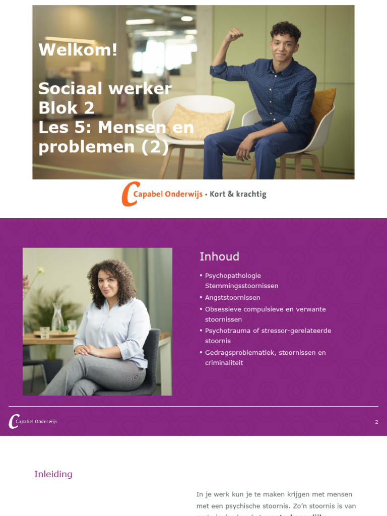 SOW PPT Blok 2 Les 5 Mensen en Problemen 2 | PDF