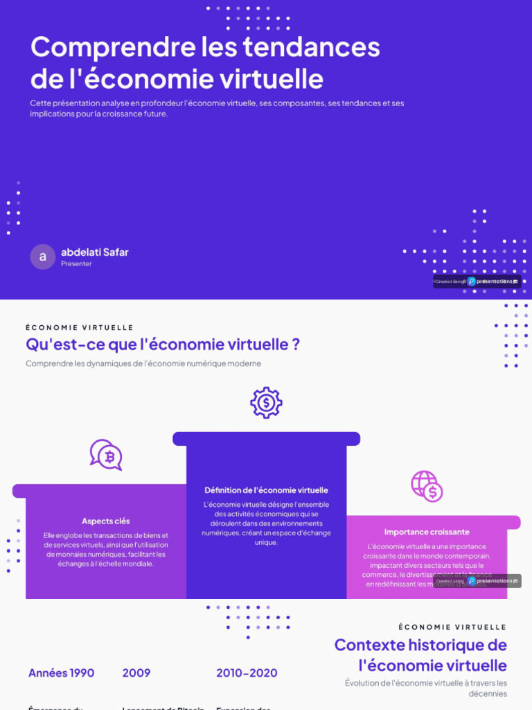 Understanding The Virtual Economy Trends and Implications | PDF