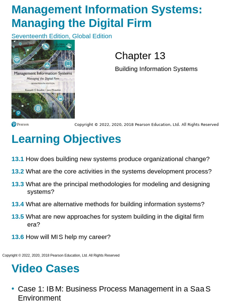 Laudon Mis17 PPT Ch13 | PDF | Business Process | Mobile App