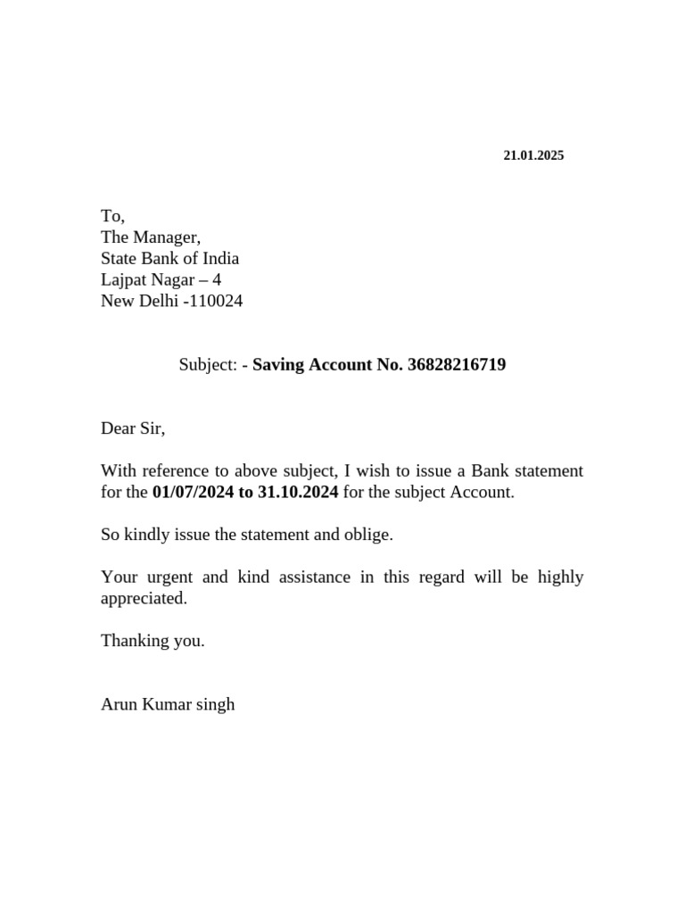 Bank Statement Baldev Letter - Copy (2) - Copy 2 | PDF