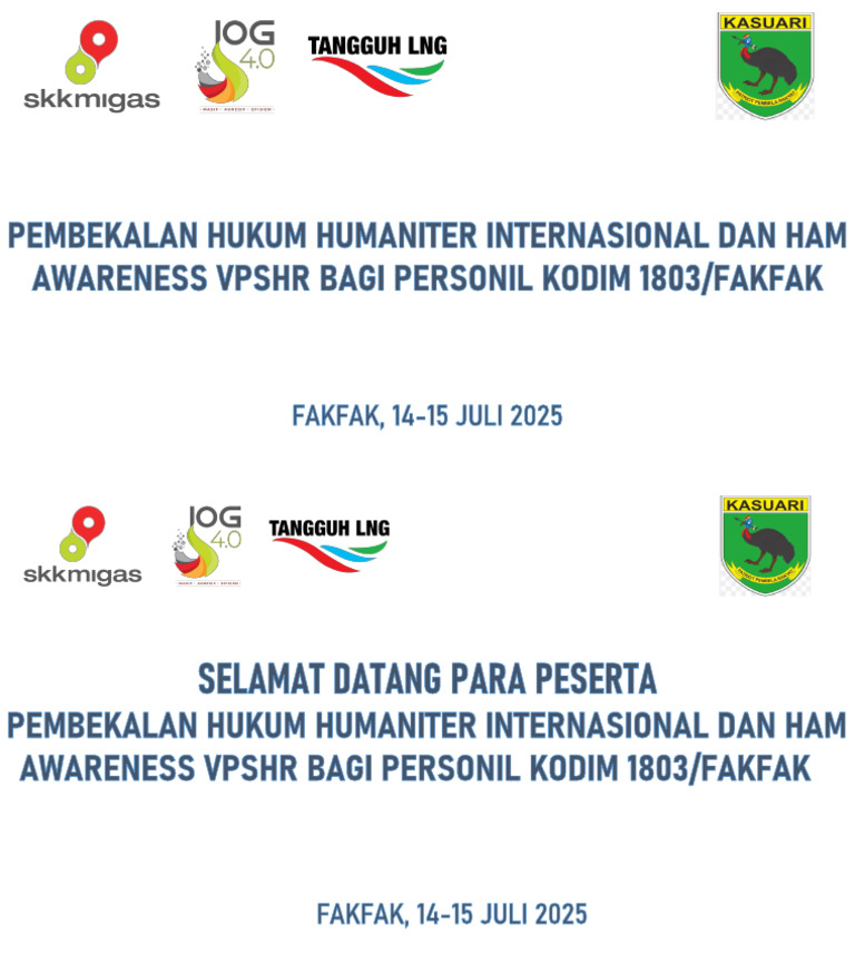 Design Spanduk VPSHR Kodim Fakfak | PDF