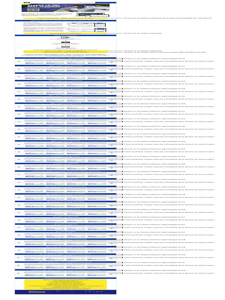 Homepage Button Explaination | PDF