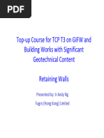 Retaining Wall Concrete Blocks Legato | PDF | Drainage | Friction
