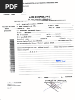 Acte de Naissance Brigitte Trogneux | PDF