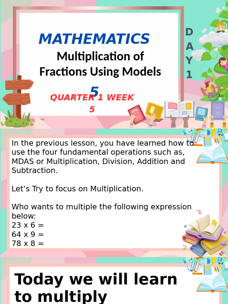 Mathematics 5 Q1 W5 | PDF | Multiplication | Elementary Mathematics