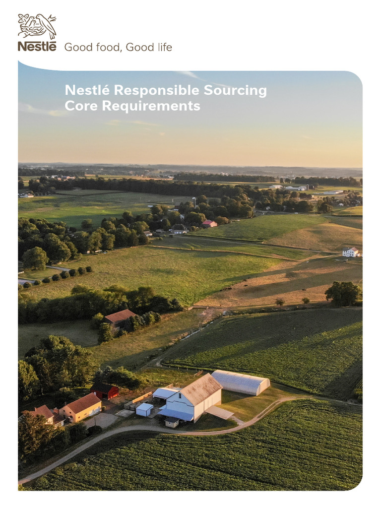 Nestle Responsible Sourcing Standard English | PDF | Occupational ...