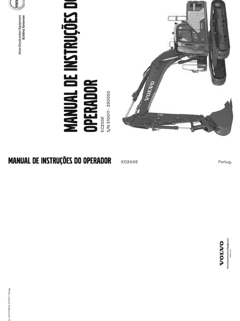 Manual Volvo Ec200 PT | PDF