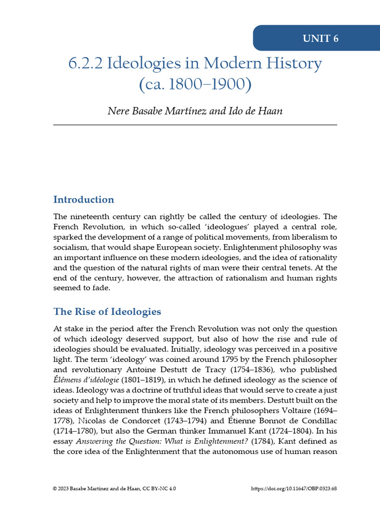 Ideologies in 19th Century Europe | PDF | Ideologies | Communism