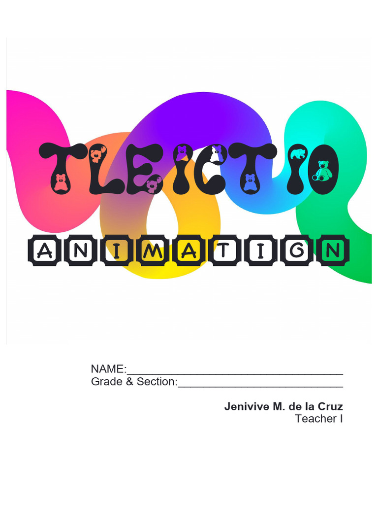 Quarter 1 - Workbook Animation | PDF | Microsoft Word