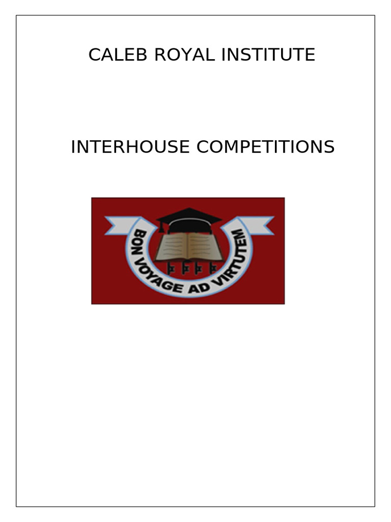 Caleb BK Cover Page | PDF