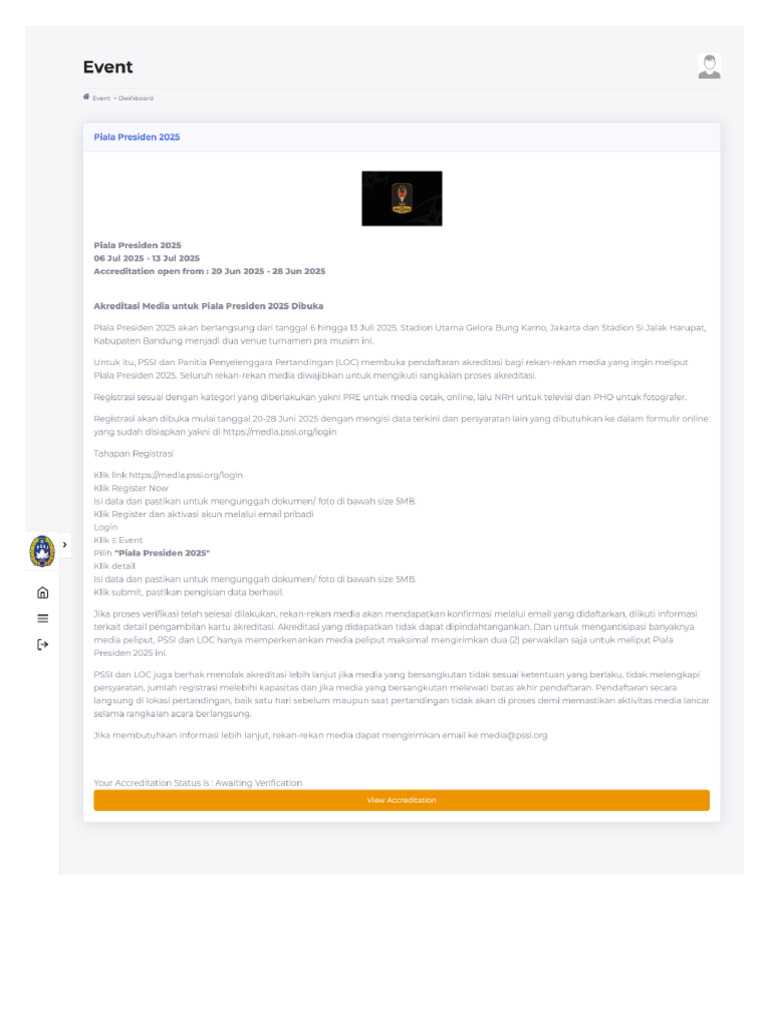 Your Accreditation Status Is Awaiting Verification | PDF