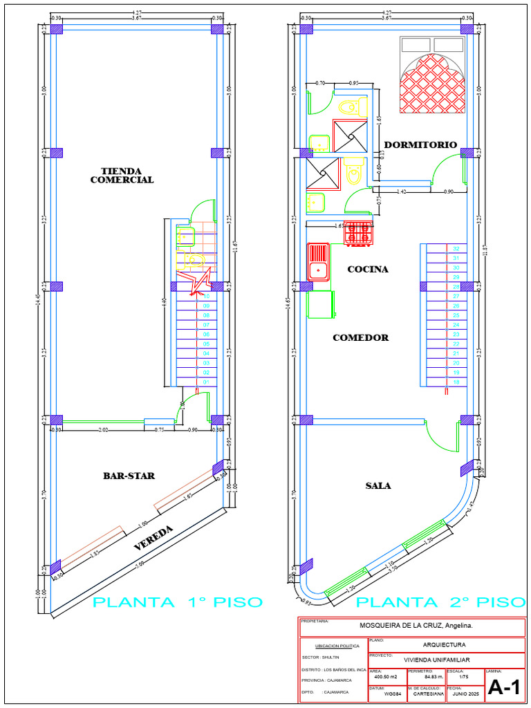Angelina - Cuartos-Matriz 01 | PDF