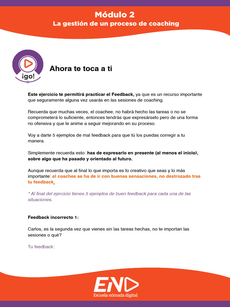 M2 Ejercicio de Feedback | PDF