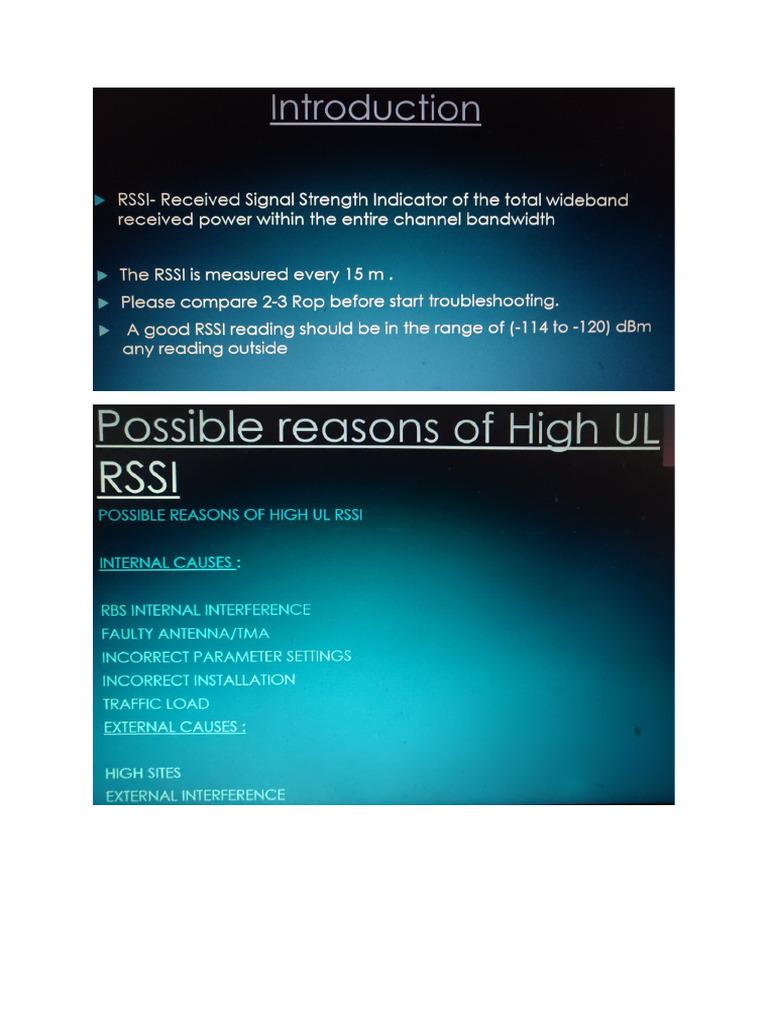 RSSI TS Flow Chart | PDF