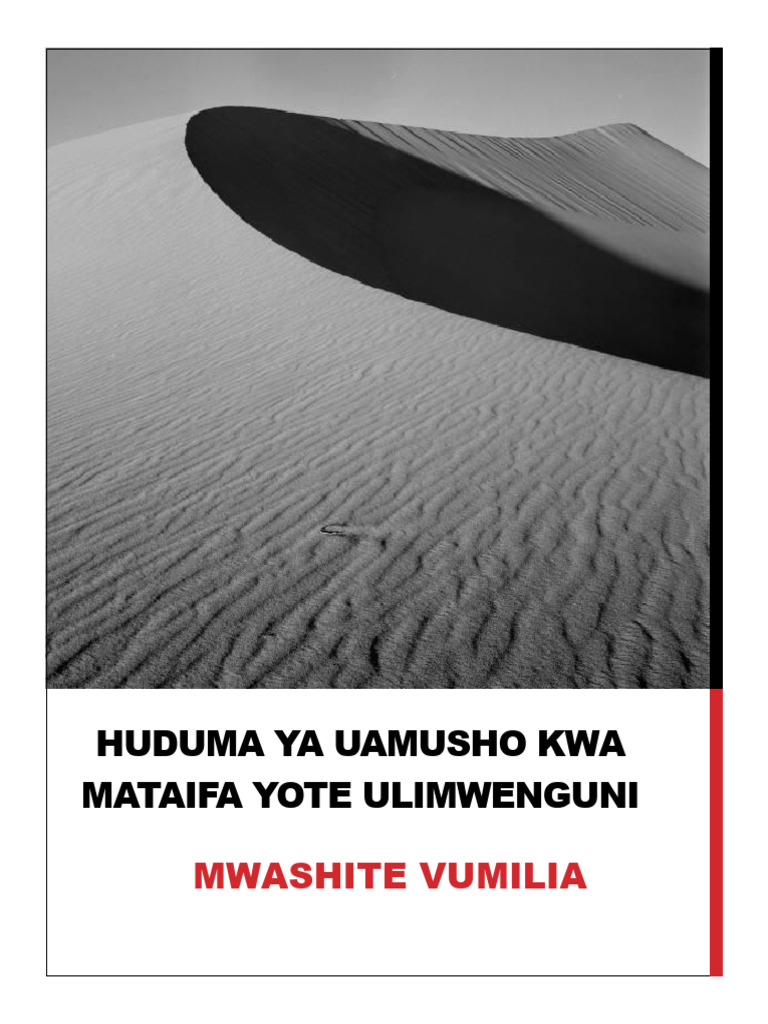 Ratiba Za Huduma | PDF