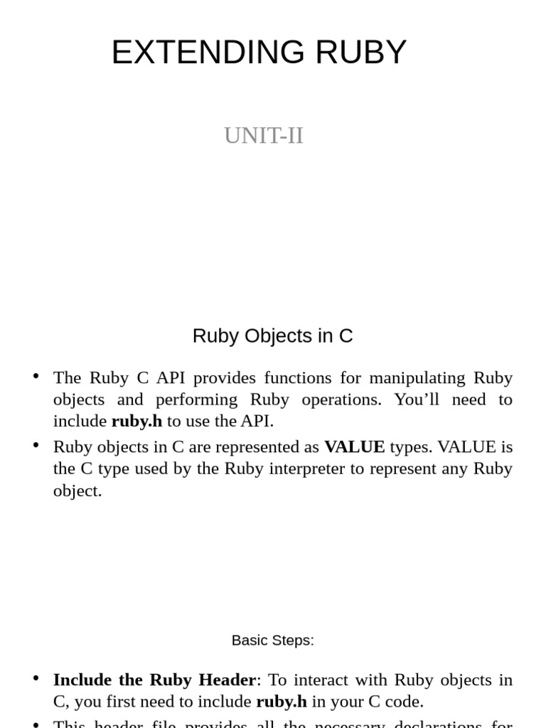 SL Unit II | PDF | Ruby (Programming Language) | Class (Computer Programming)