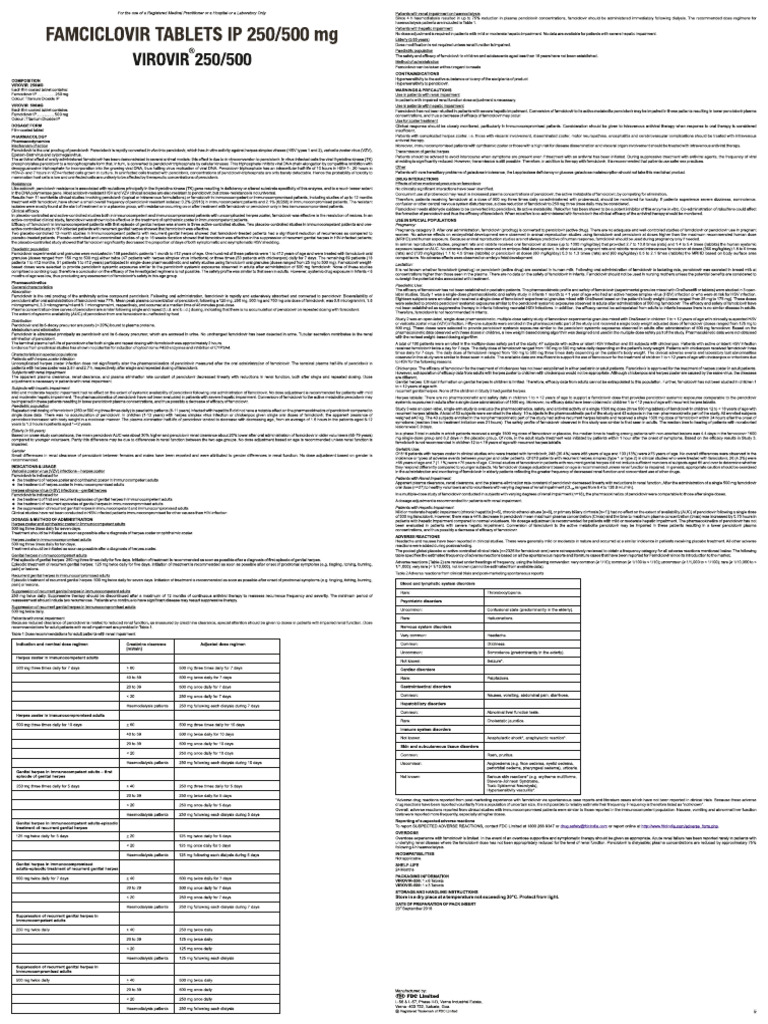 Viro Vir Tablets | PDF