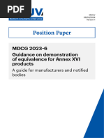 MDCG 2020 - 5 Clinical Evaluation - Equivalence - April 2020 | PDF ...