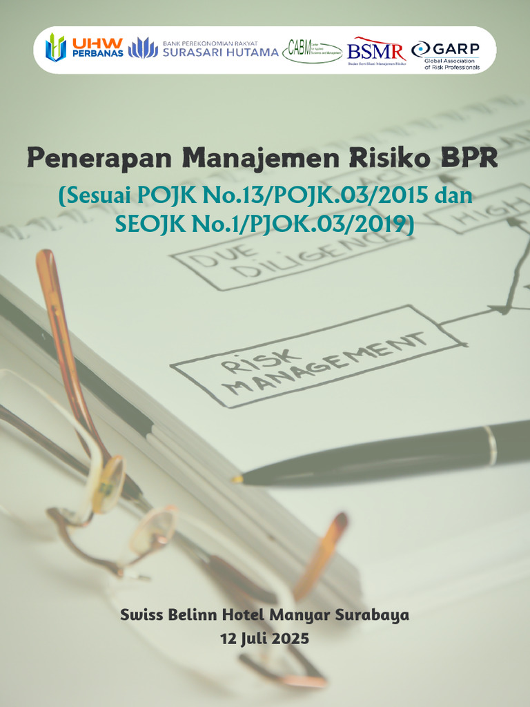 Materi Pelatihan Penerapan Manajemen Risiko BPR | PDF