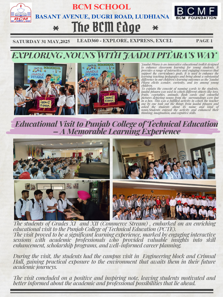 The BCM Edge - 31 May 2025 | PDF | Learning | Cognition