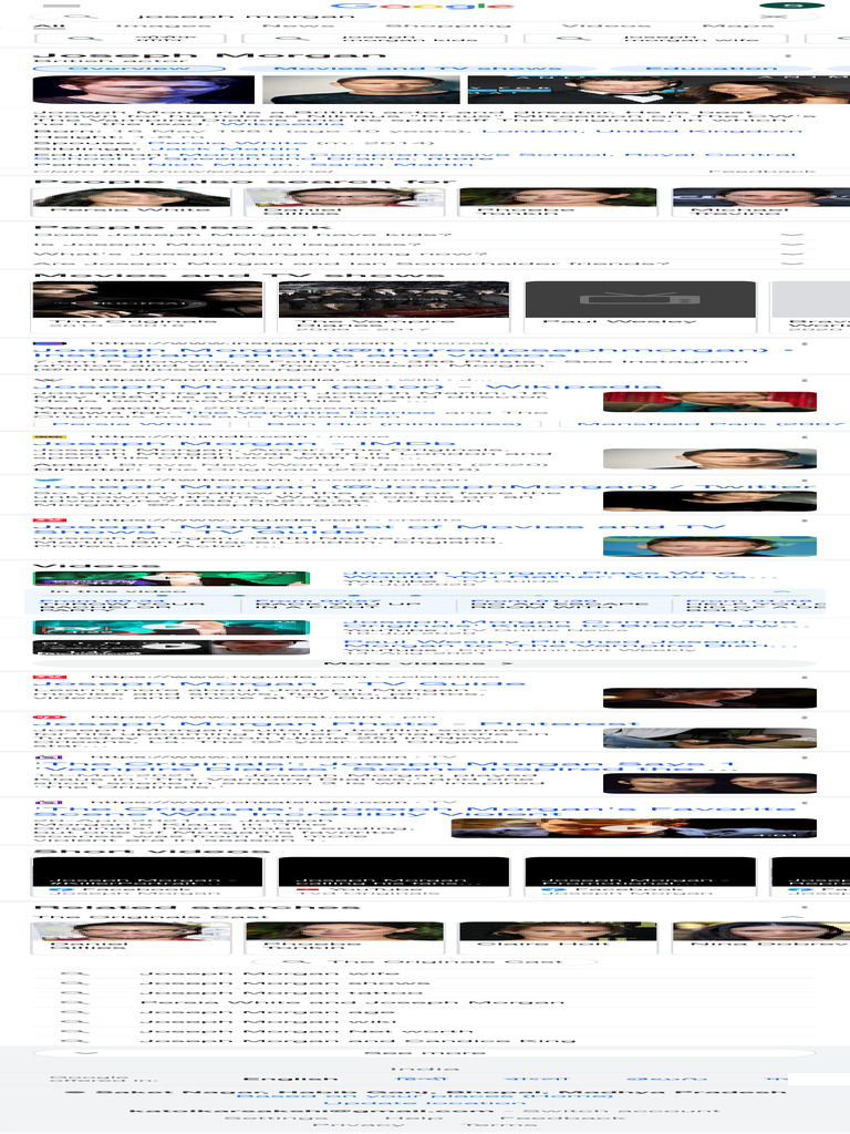 Joseph Morgan - Google Search | PDF | The Vampire Diaries | The Vampire Diaries Episodes