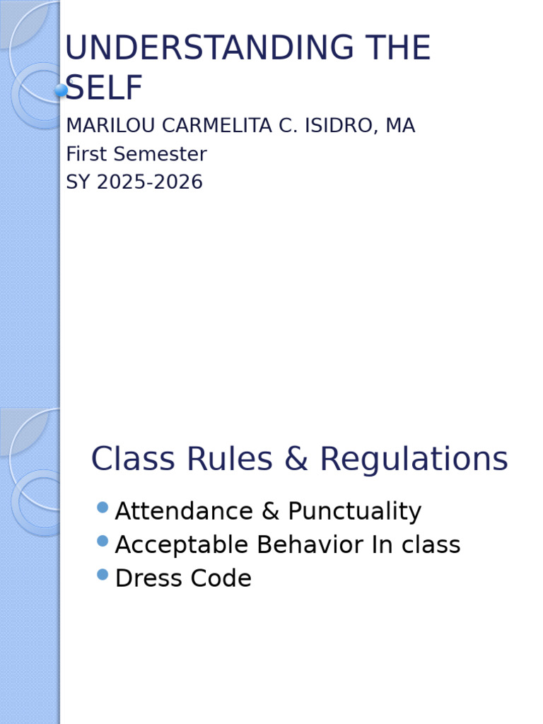 Understanding The Self - 1 | PDF | Empiricism | Soul