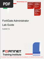 FortiGate 7.4 Admin Exam Sample Questions | PDF | Public Key ...