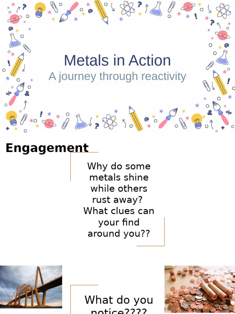 MYP 5 Chemistry Unit 1 | PDF | Rust | Chemical Reactions