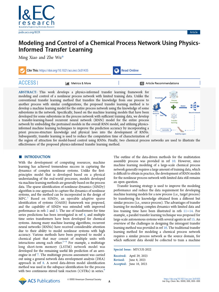 Physics-Informed Transfer Learning in RNNs | PDF | Machine Learning ...