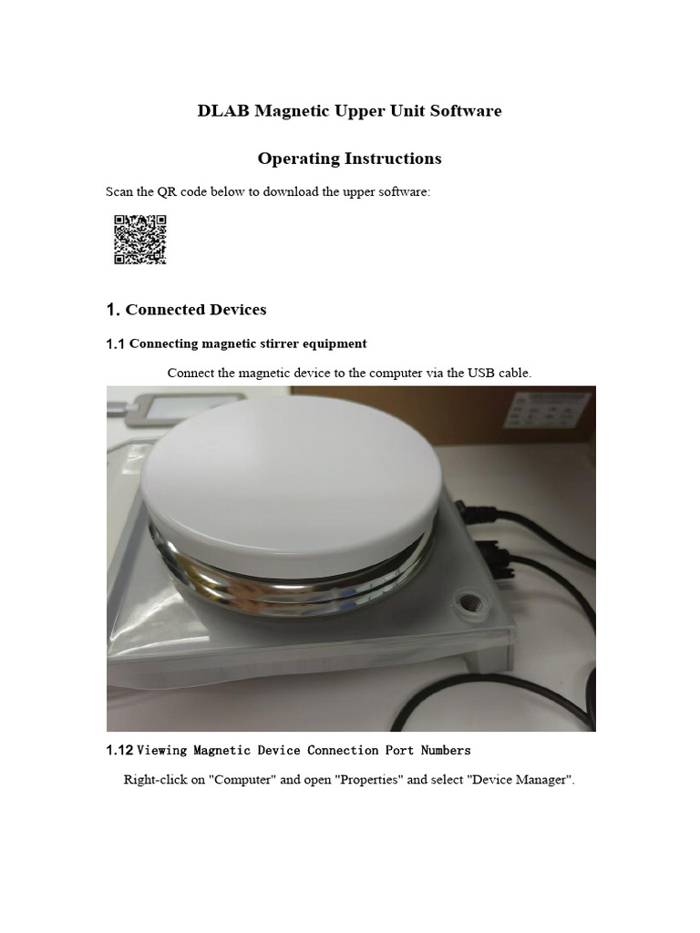 Instructions For The Use of The Magnetic Host Computer Software-20240912 | PDF | Device Driver | Usb