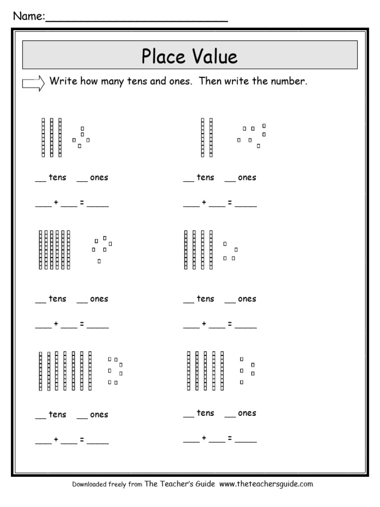Place Value Worksheet for Students | PDF