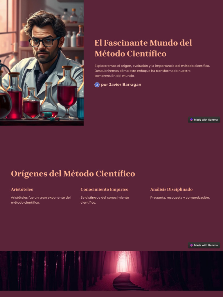 Método Científico: Orígenes y Evolución | PDF | Método científico ...