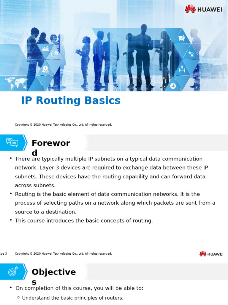 09 IP Routing Basics | PDF | Computers