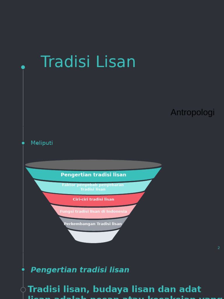 Pengertian dan Fungsi Tradisi Lisan | PDF
