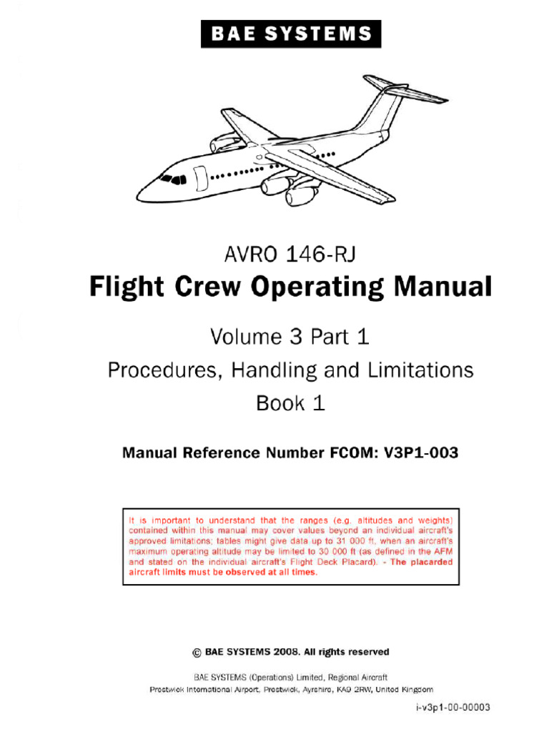 4 Fcom Vol 3 P1 | PDF