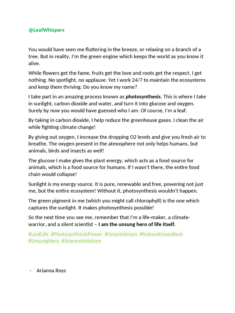 @leaf Whispers | PDF