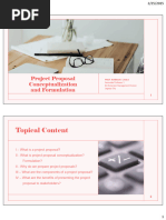 PROJECT PROFILE - Sample | PDF