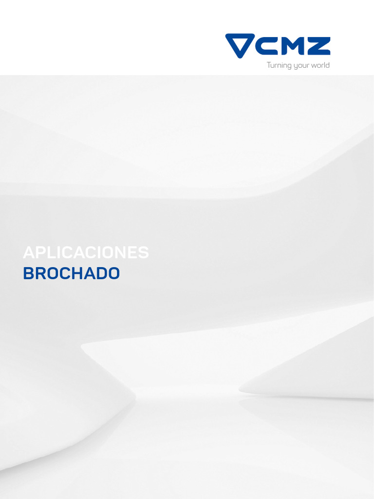 Brochado en Torno CMZ: Guía Práctica | PDF | Procesos industriales ...