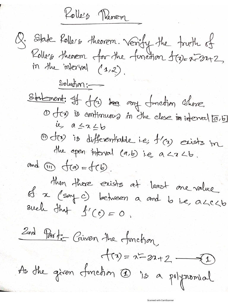 General Theorems | PDF