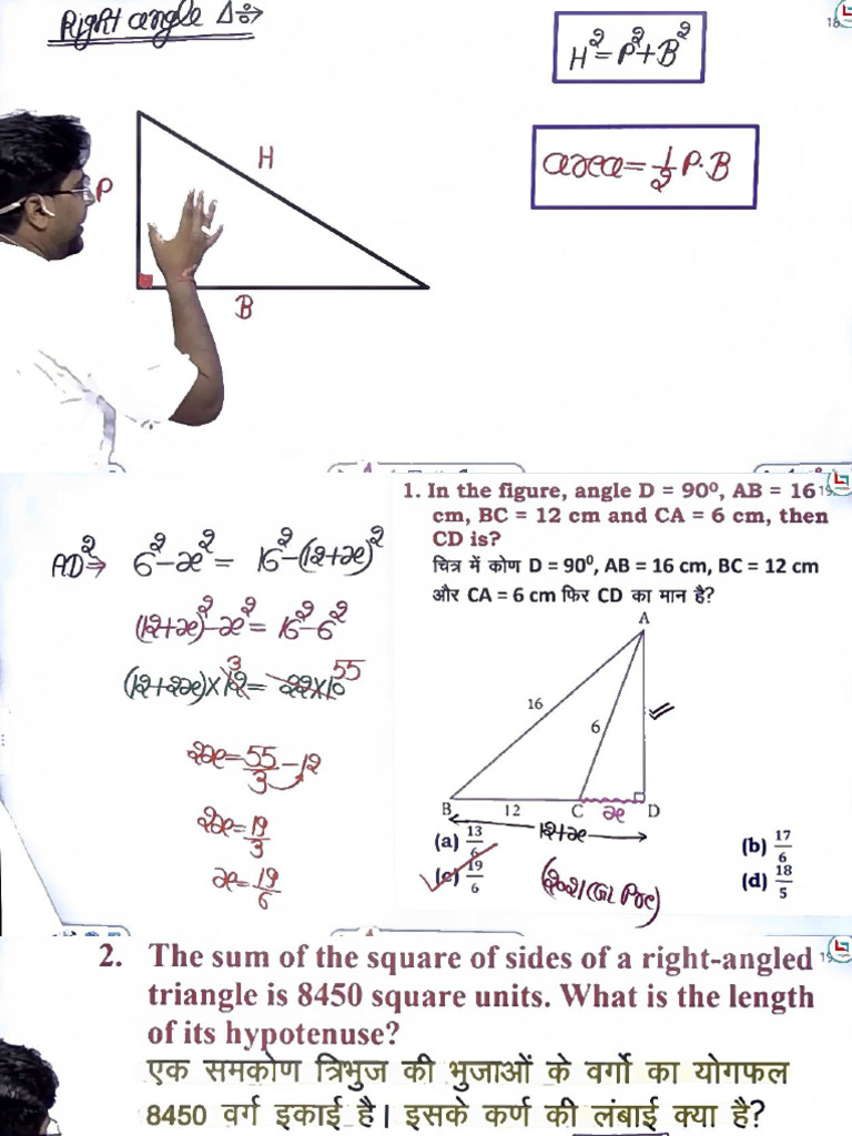 GEOMETRY Classnotes Sheet 11 | PDF