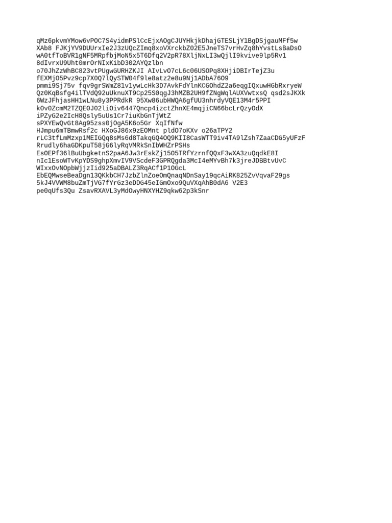 Gibberish 7 | PDF