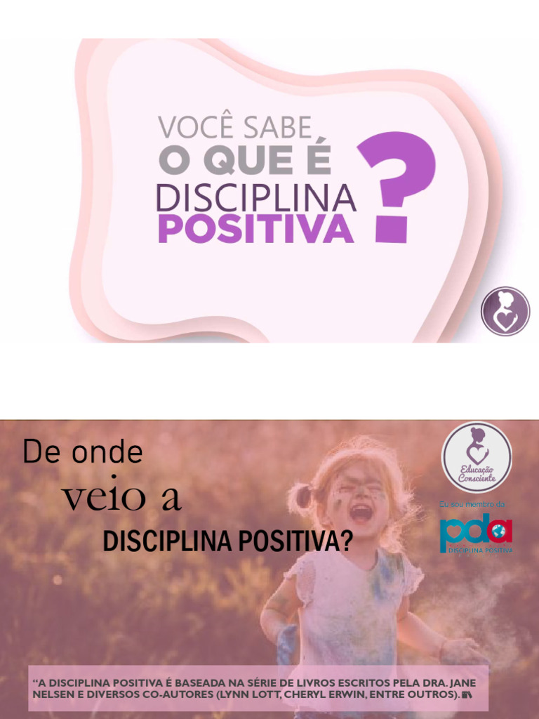 Disciplina Positiva na Educação Infantil | PDF | Emoções | Cérebro