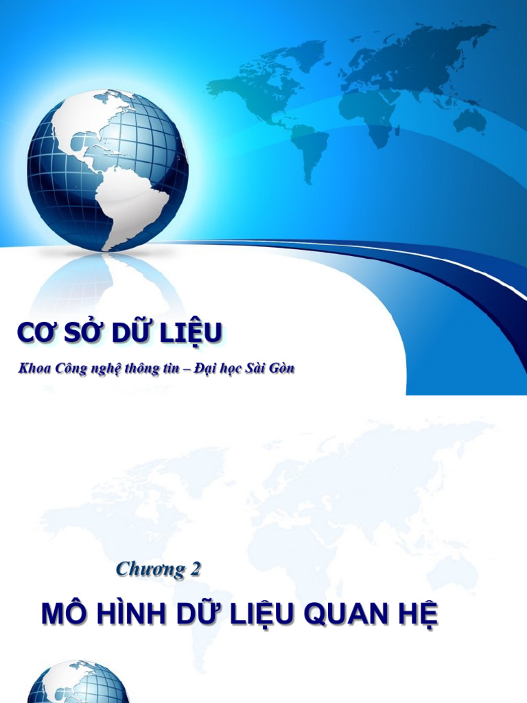 CSDL.02 - Mo Hinh Du Lieu | PDF