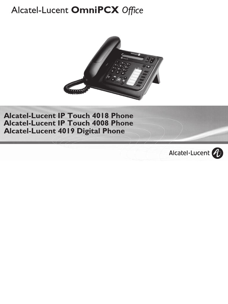 Alcatel-Lucent 4019 Digital Phone | PDF | Contraseña | Mensaje de voz