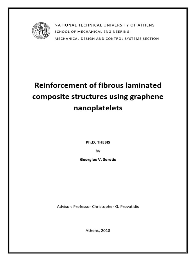 Reinforcement of Fibrous Laminated Composite Structures Using Graphene Nanoplatelets | PDF ...