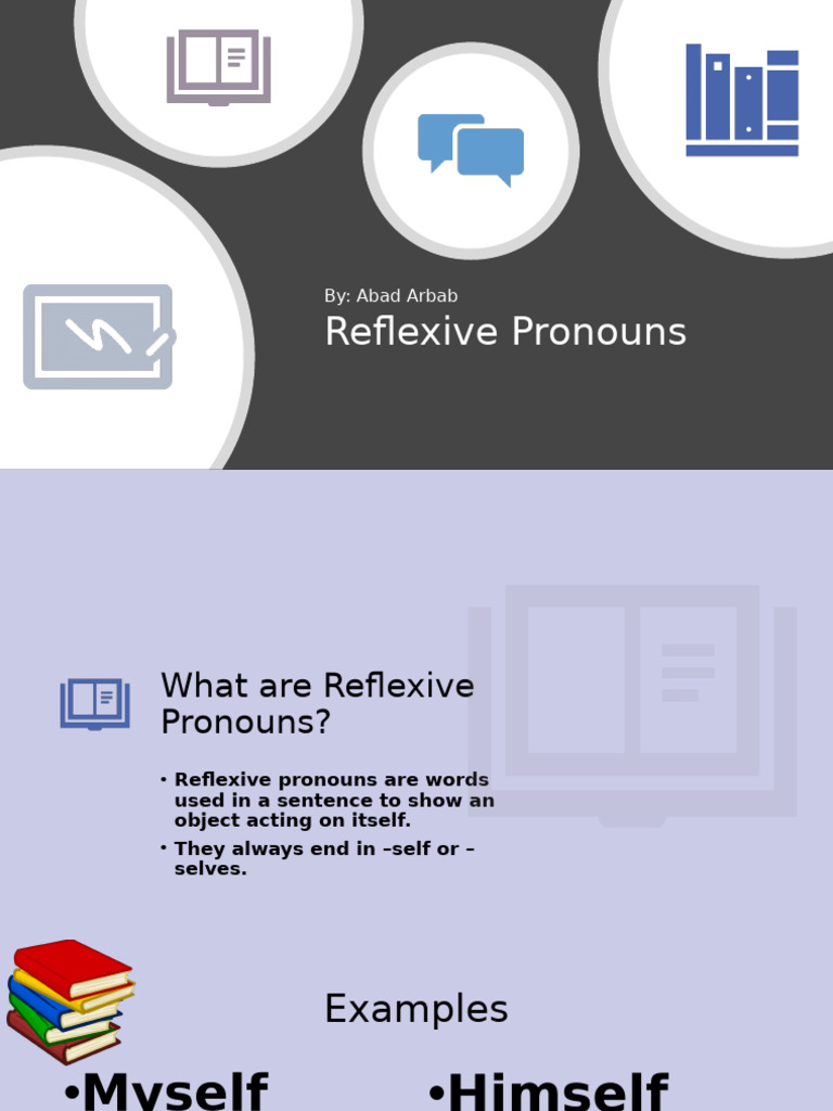 Reflexive Pronouns | PDF